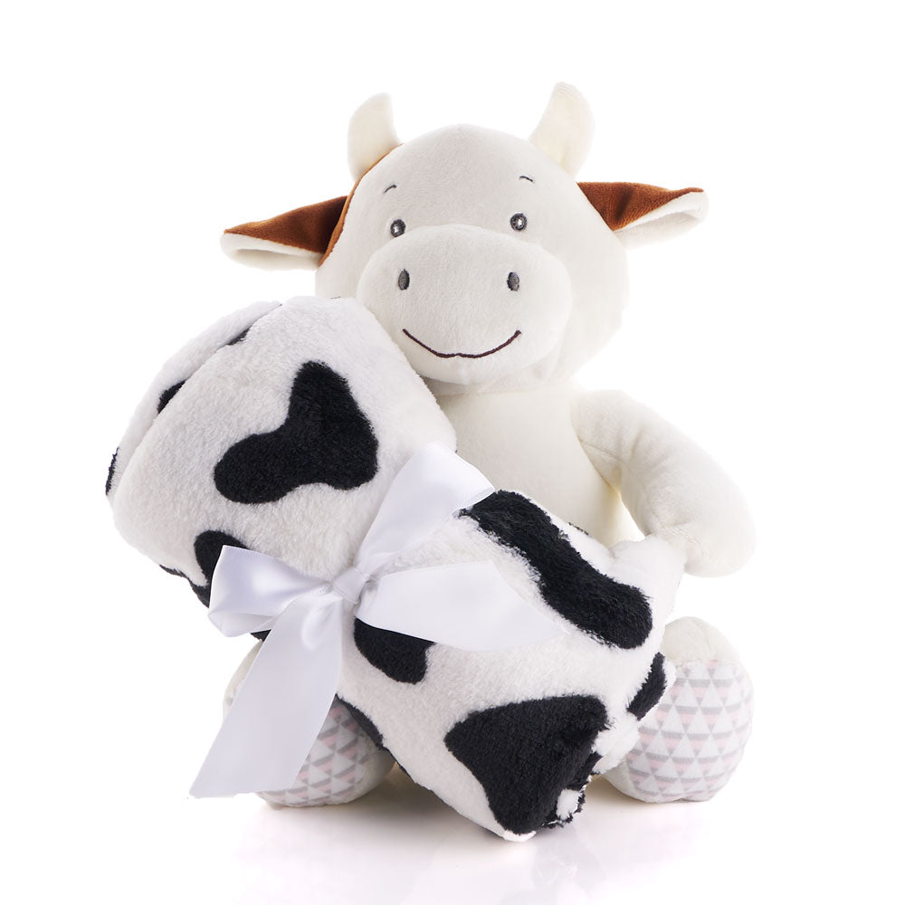 Hugging Cow Blanket